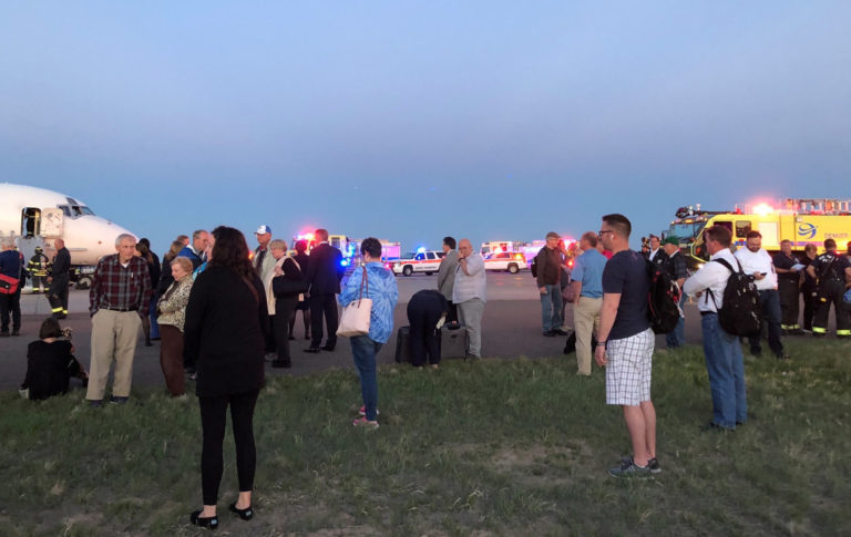 Horror flight: Passengers forced to make emergency exit off the wings