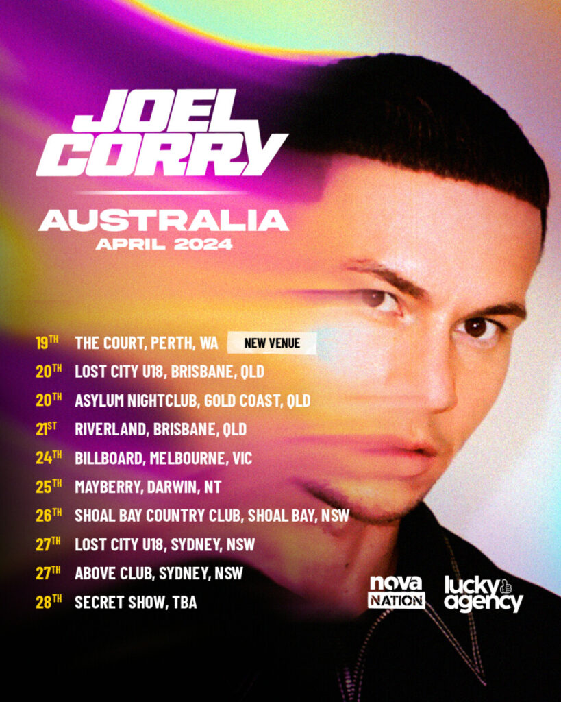 Joel Corry’s Touring Australia If You’re Keen On A Stellar Party