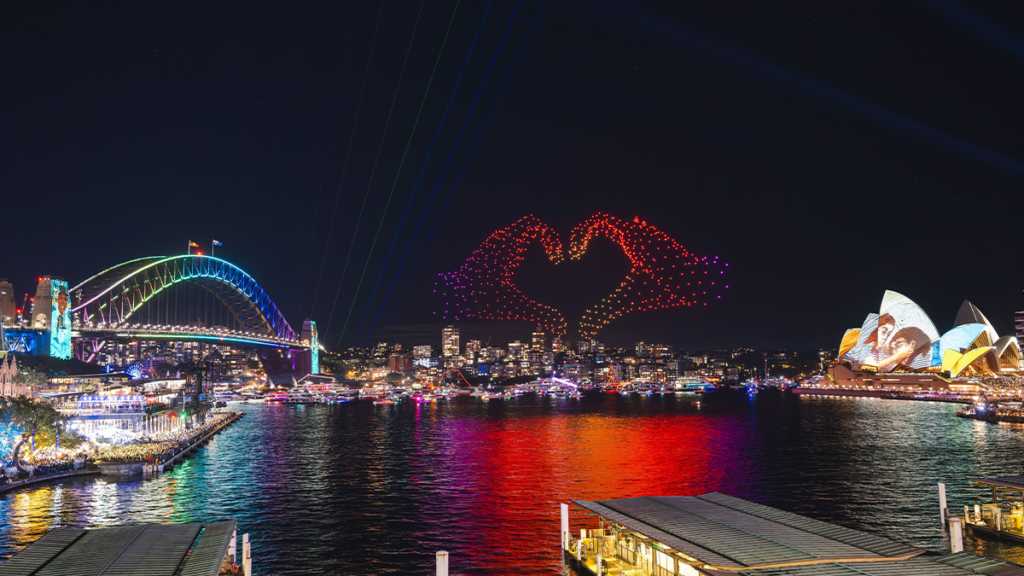 Nova Boy Helps Light Up The Sky At Vivid Sydney