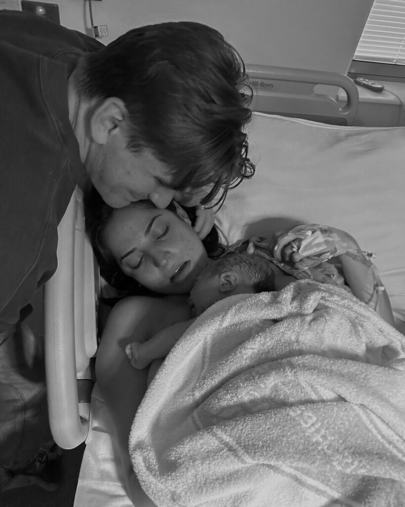 Jadé and Lachie Brycki Share Son Fletcher’s Birth Story